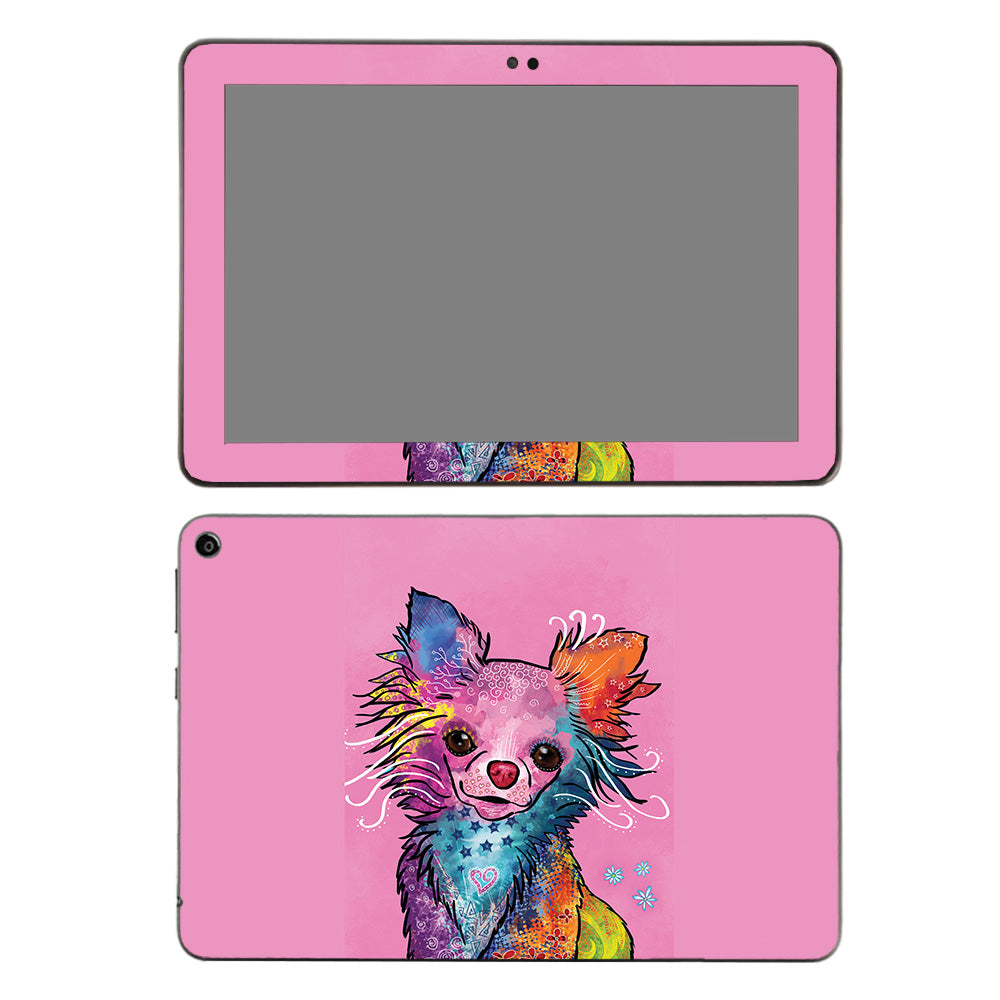 Chihuahua Rainbow Skin For Amazon Fire HD 8 (2020) — MightySkins
