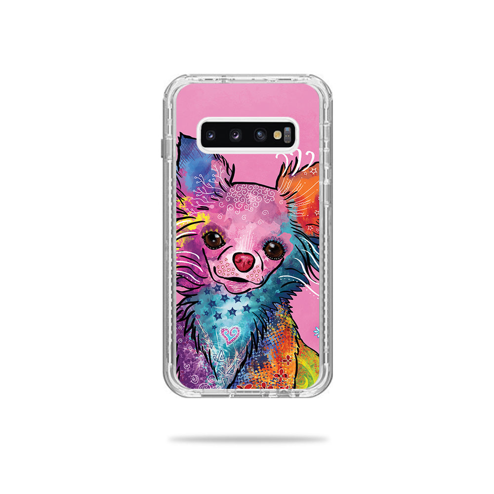 Chihuahua Rainbow Skin For Lifeproof Next Case Galaxy S10 — MightySkins