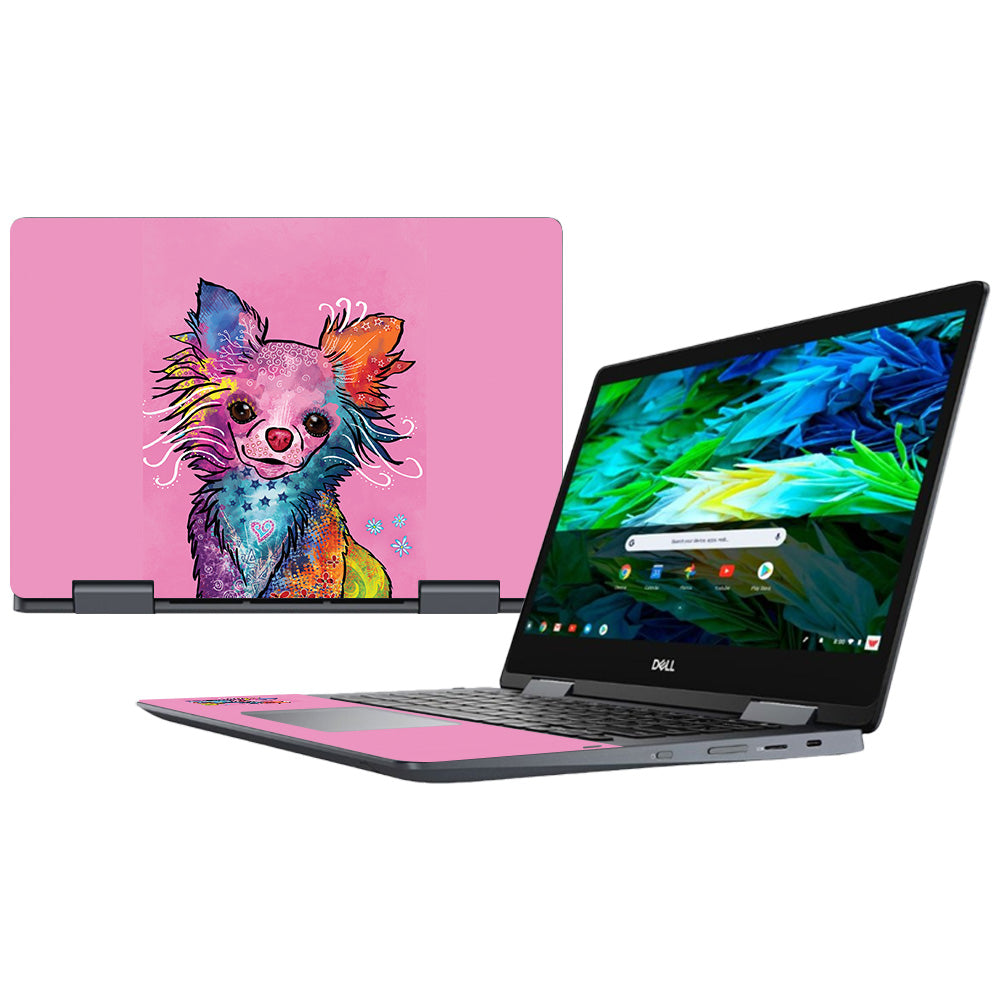 Chihuahua Rainbow Skin For Inspiron Chromebook 14" (2018) — MightySkins