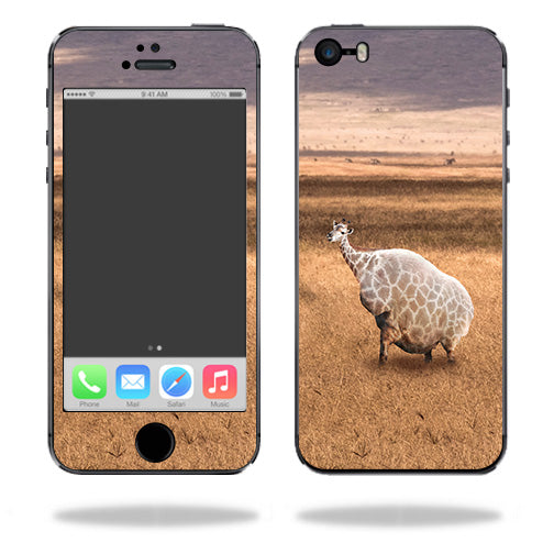 Chunky Giraffe skin is precision cut to fit perfectly. Attaches easily ...