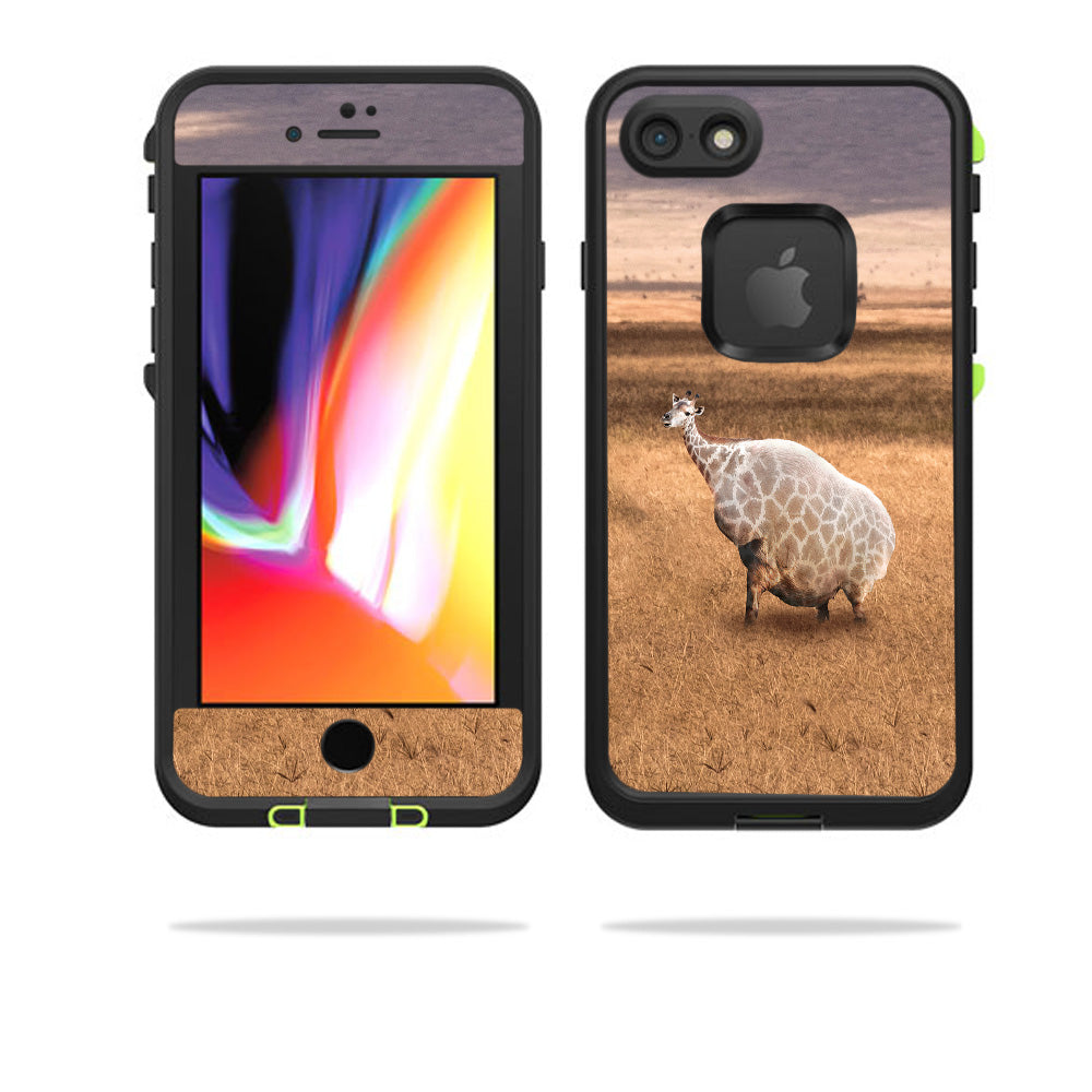 Chunky Giraffe skin is precision cut to fit perfectly. Attaches easily ...