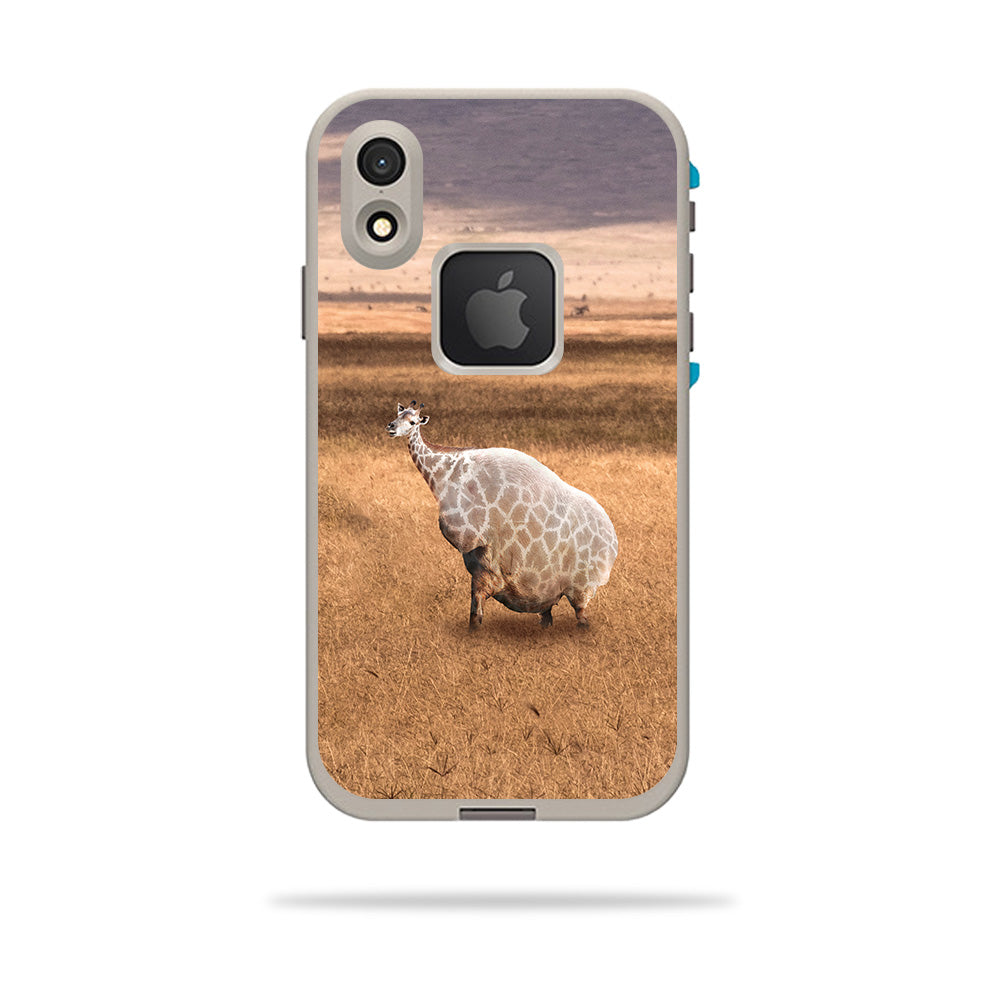 Chunky Giraffe skin is precision cut to fit perfectly. Attaches easily ...