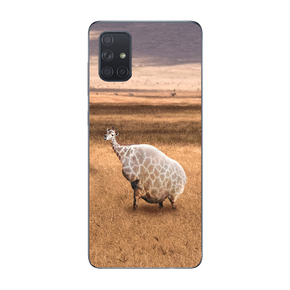 Chunky Giraffe skin is precision cut to fit perfectly. Attaches easily ...