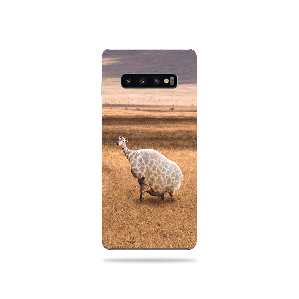 Chunky Giraffe skin is precision cut to fit perfectly. Attaches easily ...