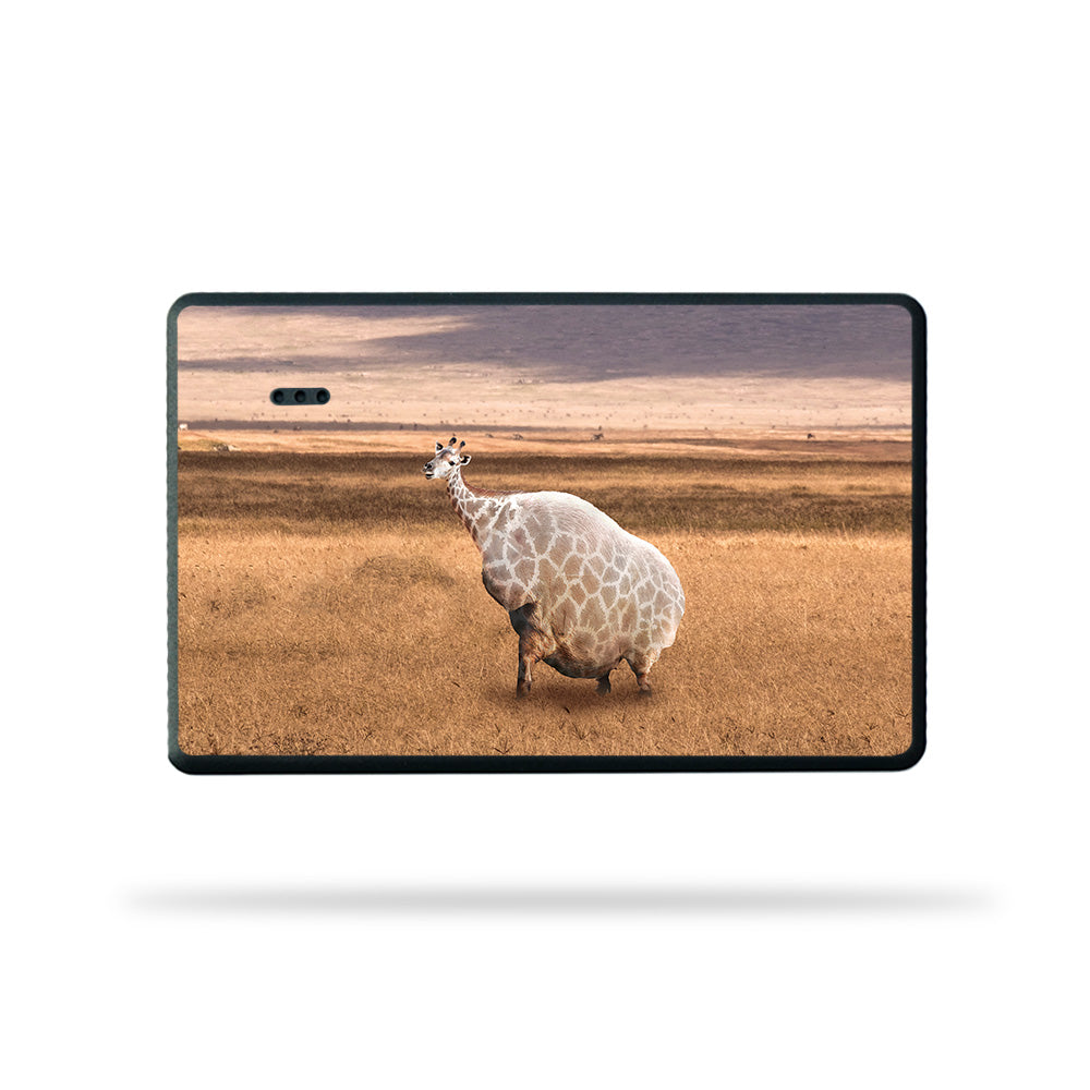 Chunky Giraffe skin is precision cut to fit perfectly. Attaches easily ...