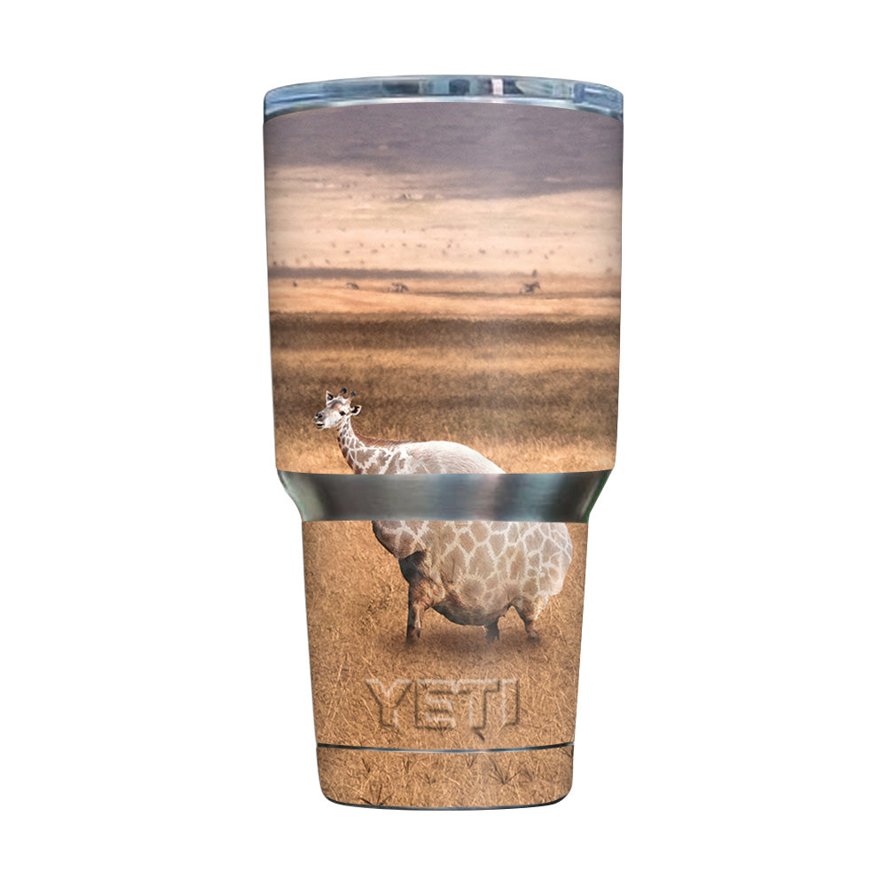 Chunky Giraffe skin is precision cut to fit perfectly. Attaches easily ...