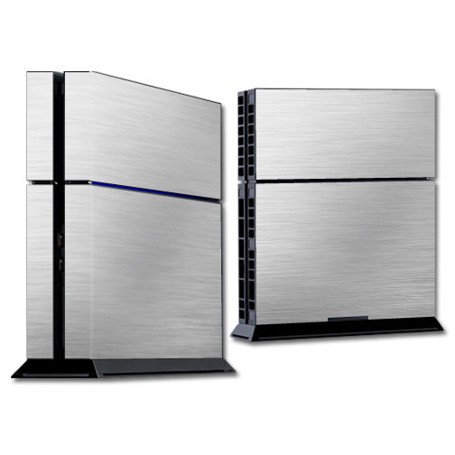 Cold Steel Skin For Sony PS4 Console — MightySkins