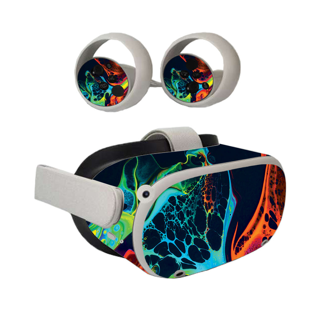 Color Splash Skin For Oculus Quest 2 — MightySkins