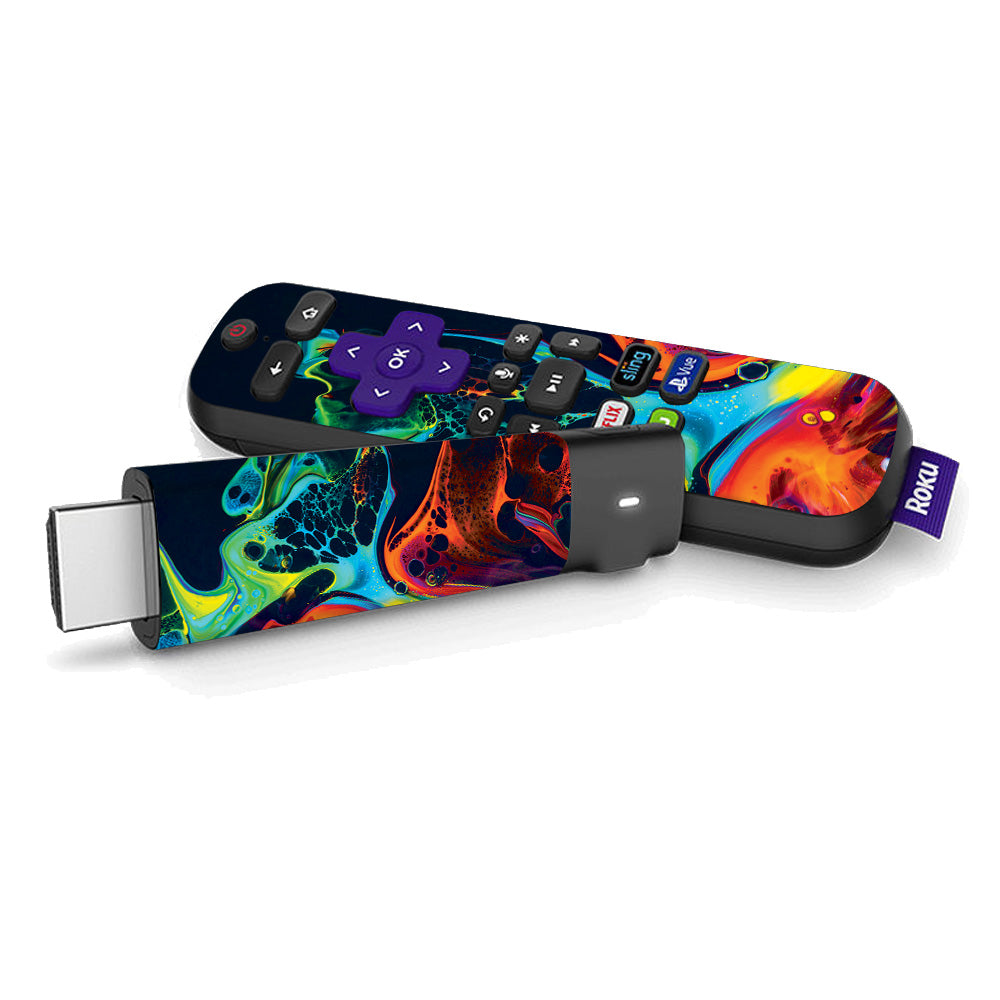 Color Splash Skin For Roku Streaming Stick + — MightySkins