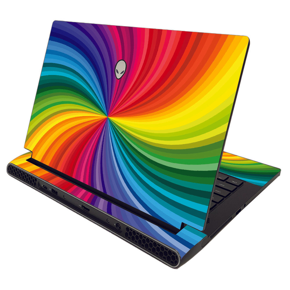 Color Swirl Skin For Alienware M15 R5 & M15 R6 (2021) Laptop — MightySkins