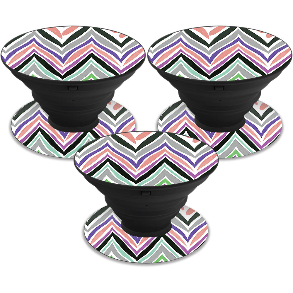 Colorful Chevron Skin For PopSocket PopSocket — MightySkins