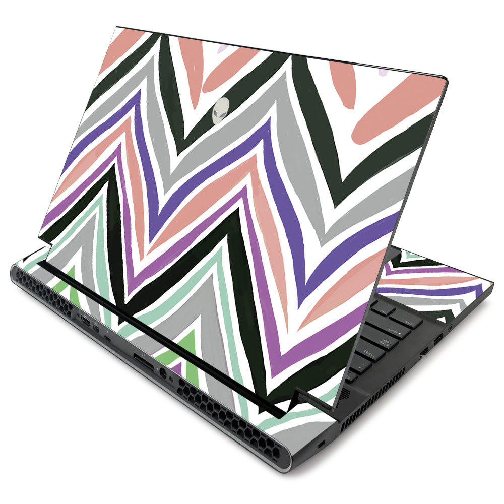 Colorful Chevron Skin For m17 R2 (2019) — MightySkins