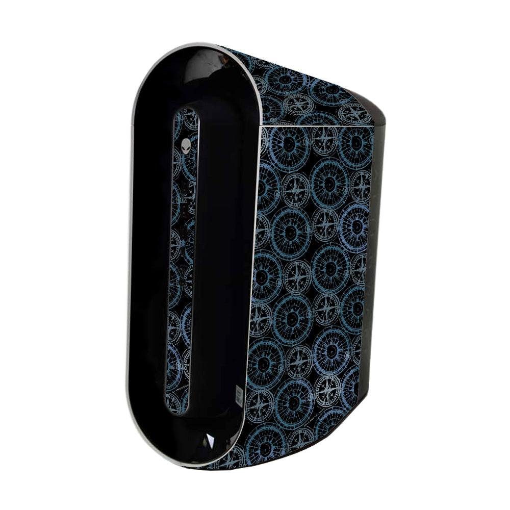 Compass Tile Skin For Alienware Aurora R11 Gaming Desktop — MightySkins