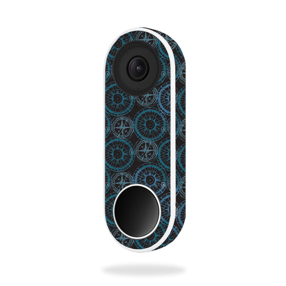 Compass Tile Skin For Nest Hello Video Doorbell — MightySkins