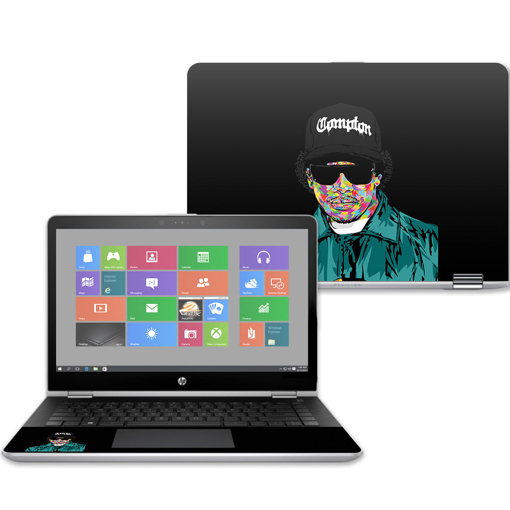 Compton Skin For HP Pavilion x360 14" (2017) — MightySkins