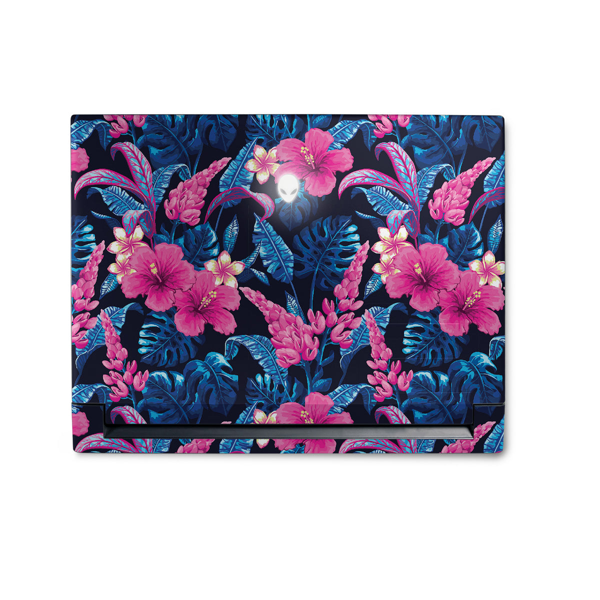 Contrast Hibiscus Skin For Alienware M18 R1 (2023) Laptop — MightySkins