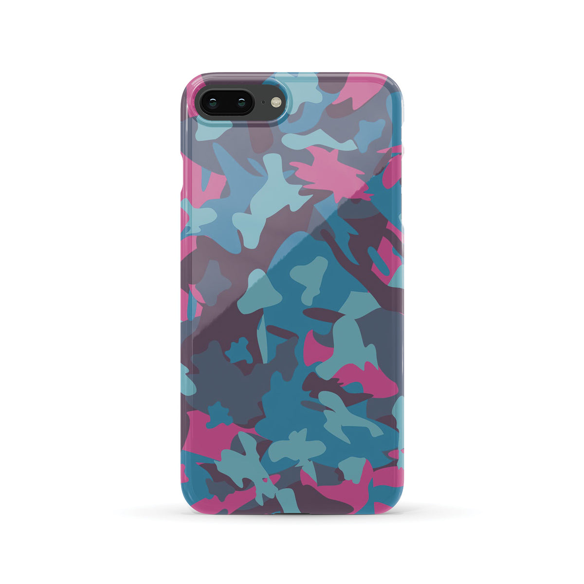 Cool Blue Pink Camo Case for iPhone 8 Plus — MightySkins