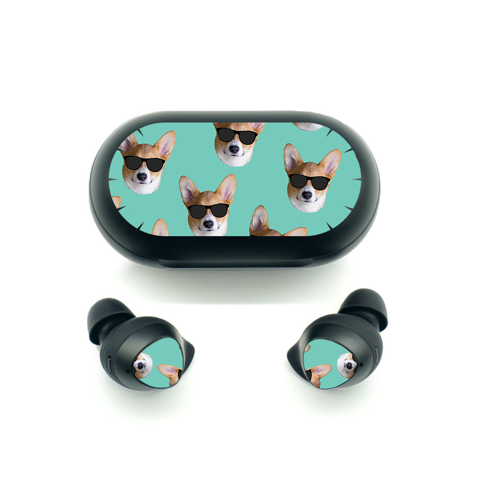 Cool Corgi Skin For Samsung Galaxy Buds — MightySkins