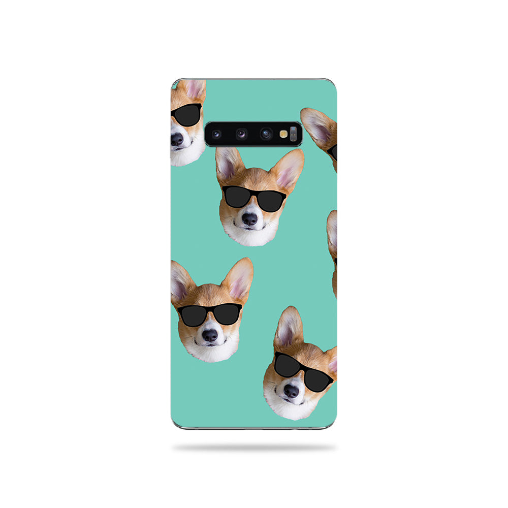 Cool Corgi Skin For Samsung Galaxy S10 Plus — MightySkins