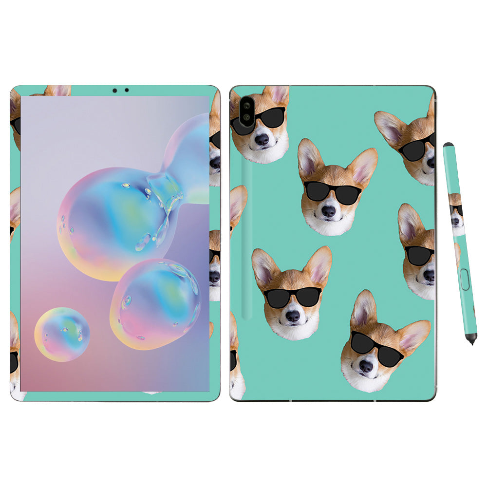 Cool Corgi Skin For Samsung Galaxy Tab S6 10.5" — MightySkins