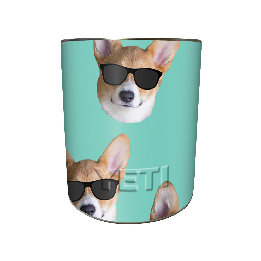 Cool Corgi Skin For Yeti 10 oz Lowball — MightySkins