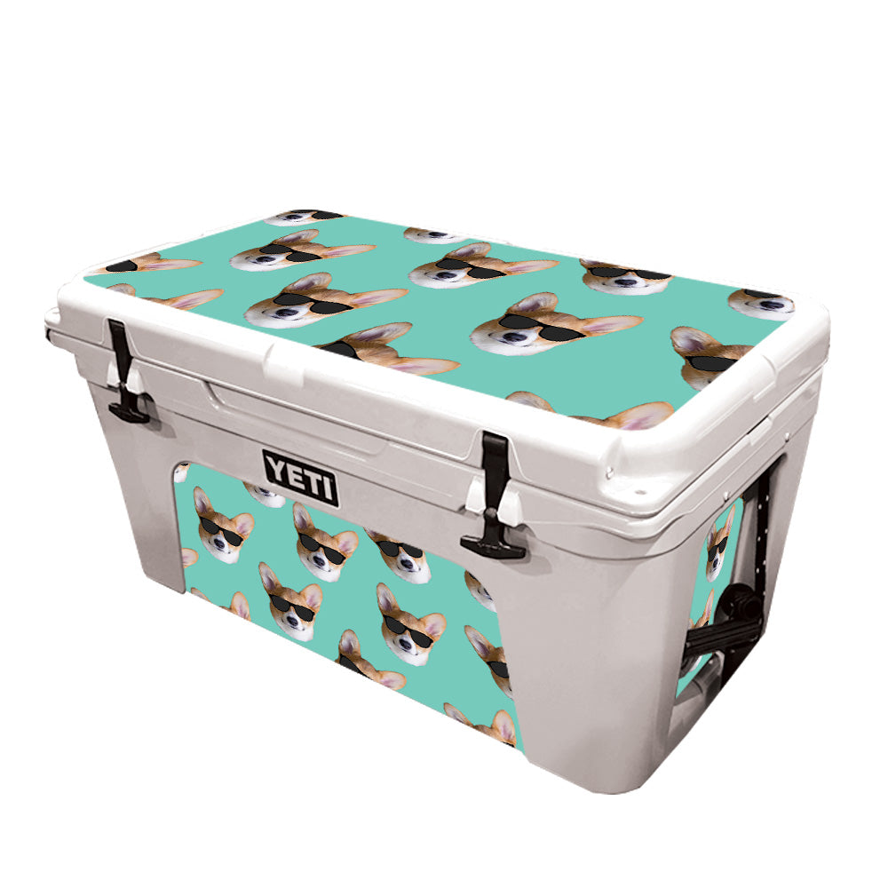 Cool Corgi Skin For Yeti 65 qt Cooler — MightySkins