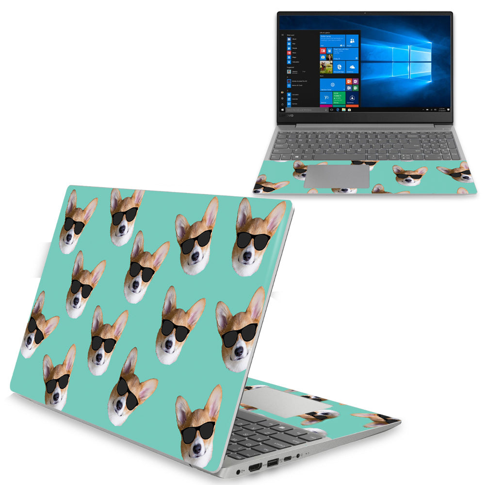 Cool Corgi Skin For Ideapad 330S 15" (2018) — MightySkins
