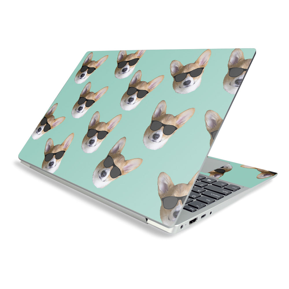 Cool Corgi Skin For IdeaPad S340 15" (2019) — MightySkins