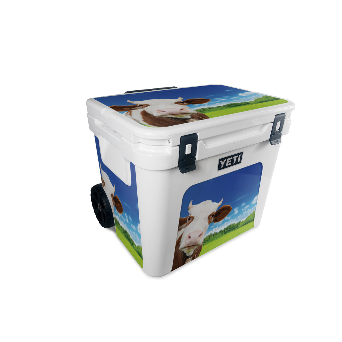 Cow Face Skin For Yeti Roadie 60 Wheeled Cooler — MightySkins