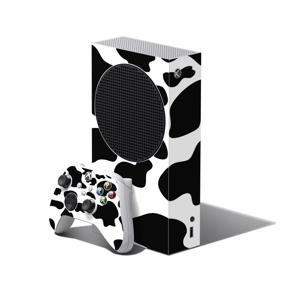 Cow Print Skin For Microsoft XBOX Series S Bundle — MightySkins