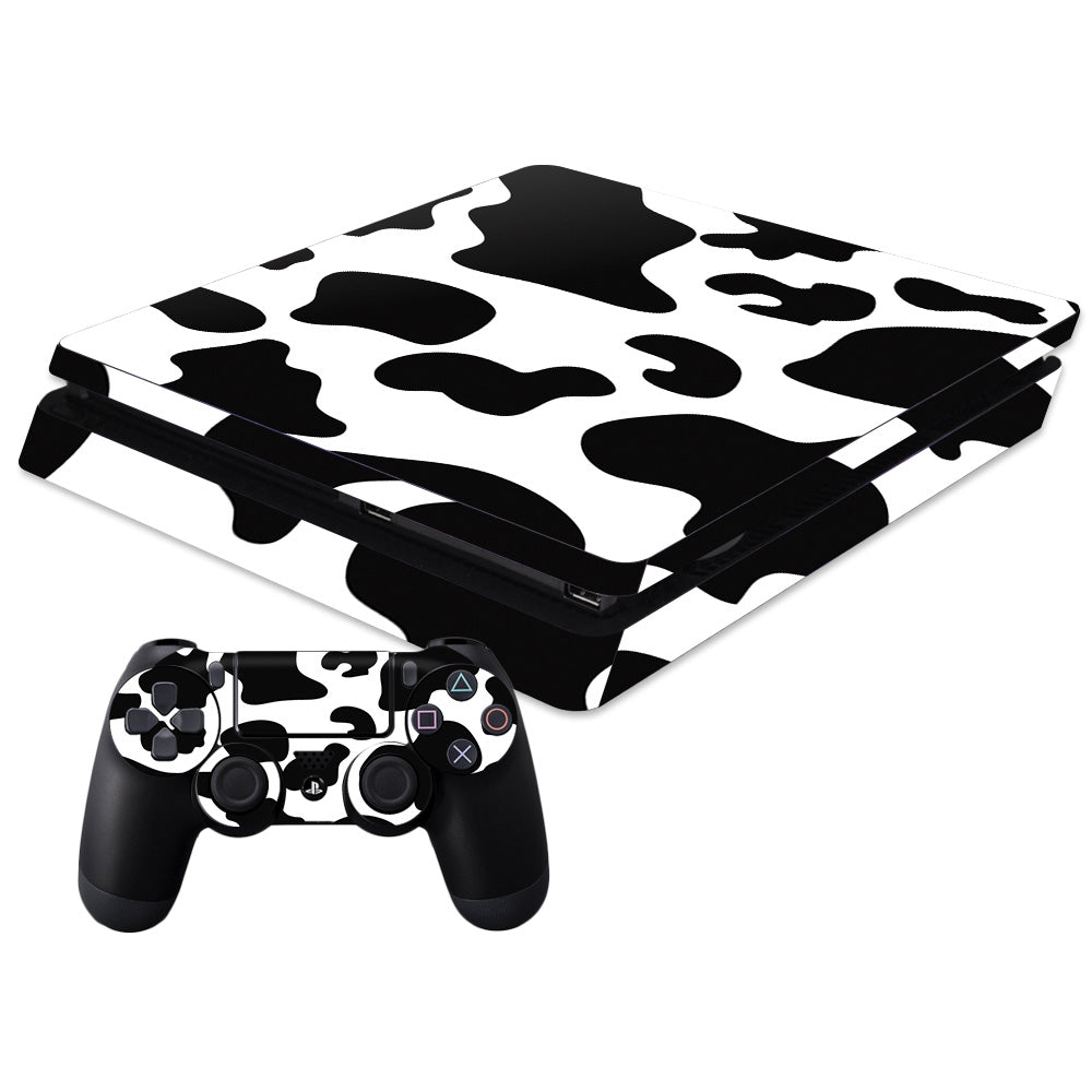 Cow Print Skin For Sony PS4 Slim & Controller Combo — MightySkins