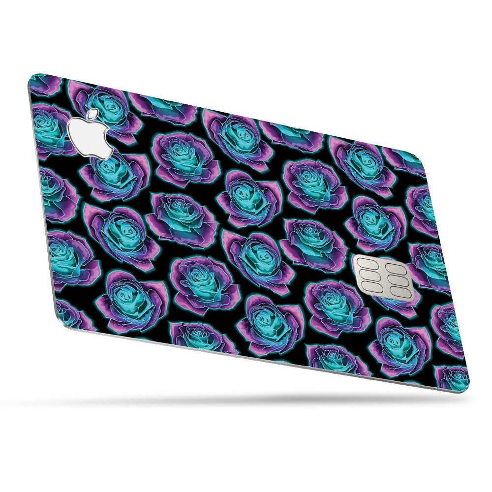 Crystalline Roses Skin For Apple Card — MightySkins