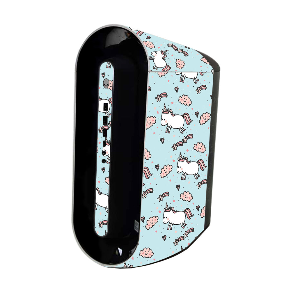 Cute Unicorns Skin For Alienware Aurora R11 Gaming Desktop — MightySkins