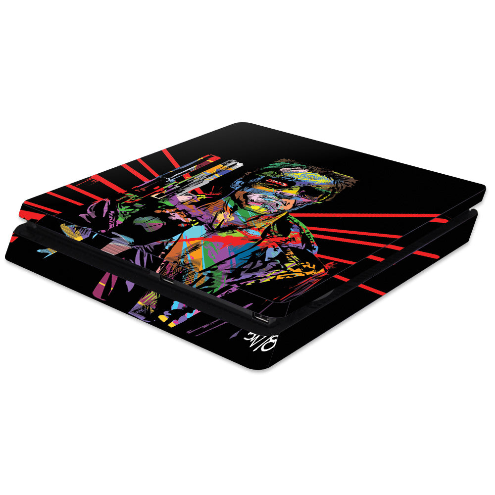 Cyborg Assassin Skin For Sony PS4 Slim Console — MightySkins