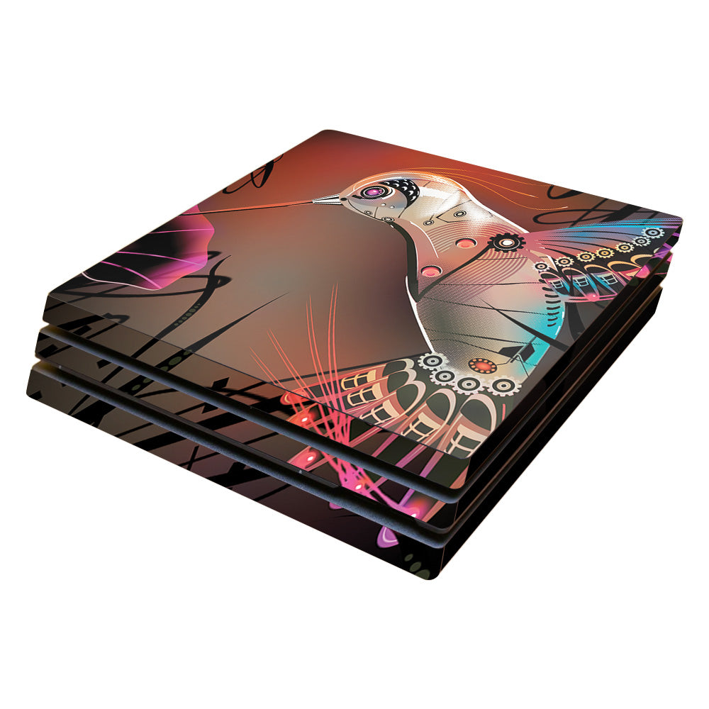 Cyborg Nature Skin For Sony PS4 Pro Console — MightySkins