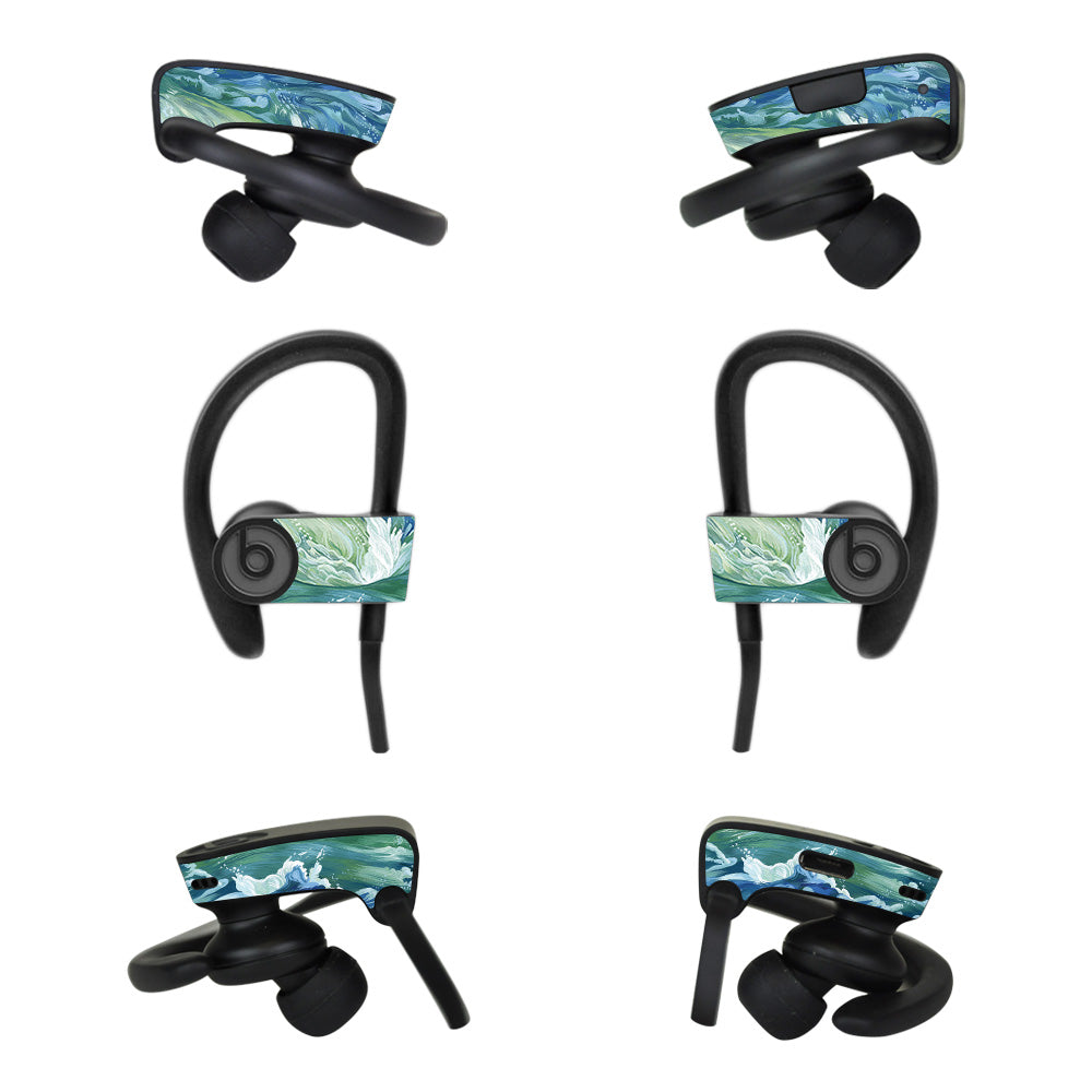 Cyclone Wave Skin For Beats Powerbeats3 — MightySkins