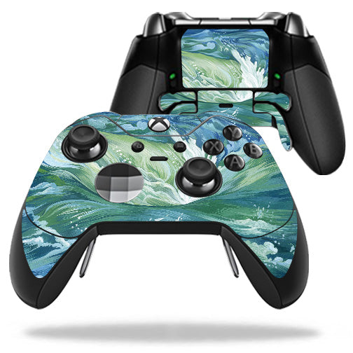 Cyclone Wave Skin For Microsoft Xbox One Elite Controller — MightySkins