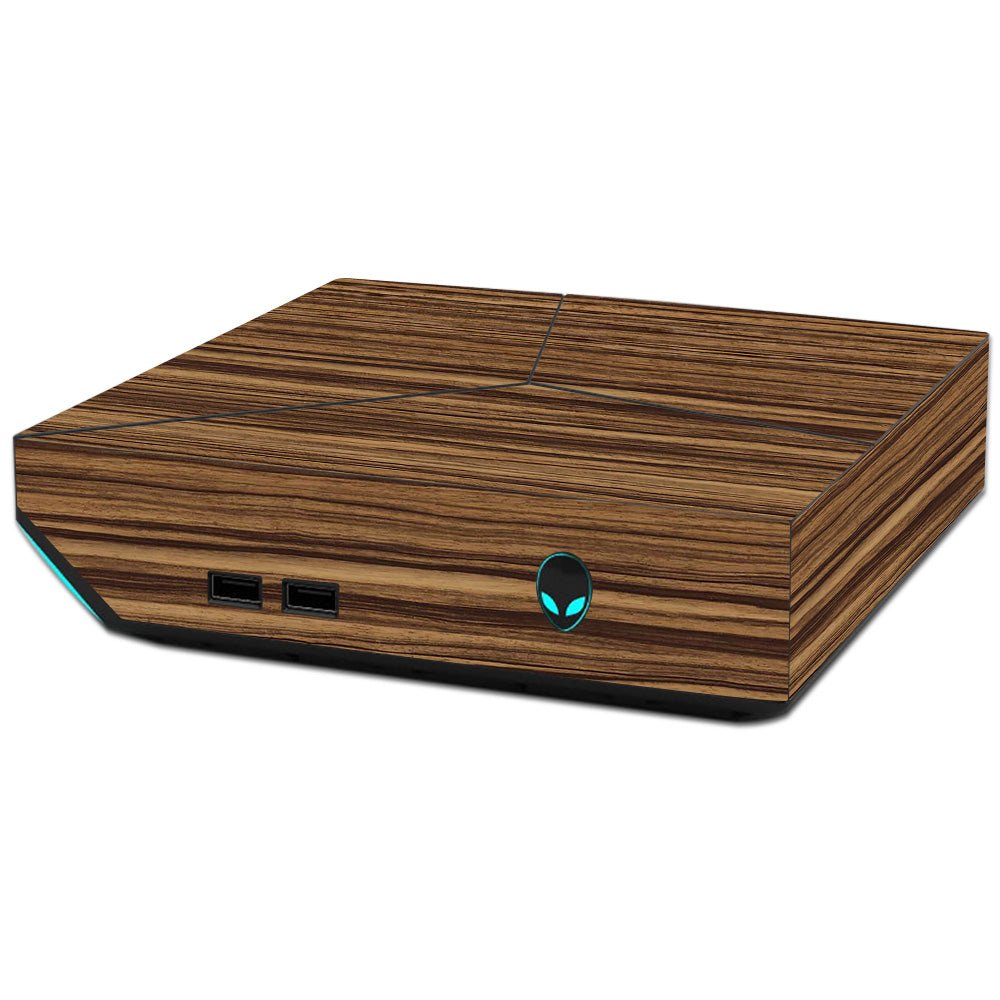 Dark Zebra Wood Skin For Alienware Steam Machine — MightySkins