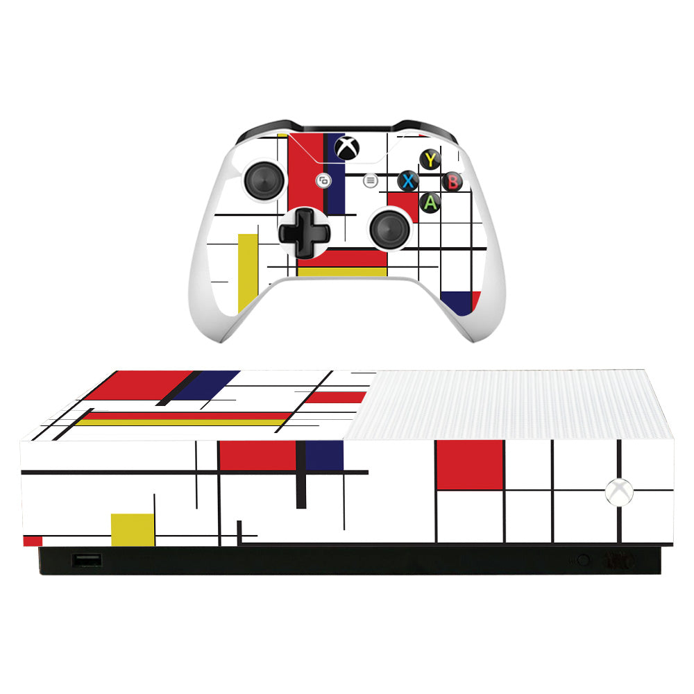 Deco Skin For Microsoft Xbox One S All-Digital Edition — MightySkins
