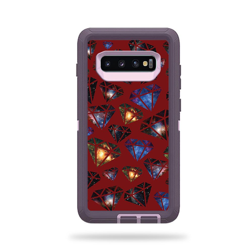 Diamond Galaxy Skin For Otterbox Defender Galaxy S10 — MightySkins