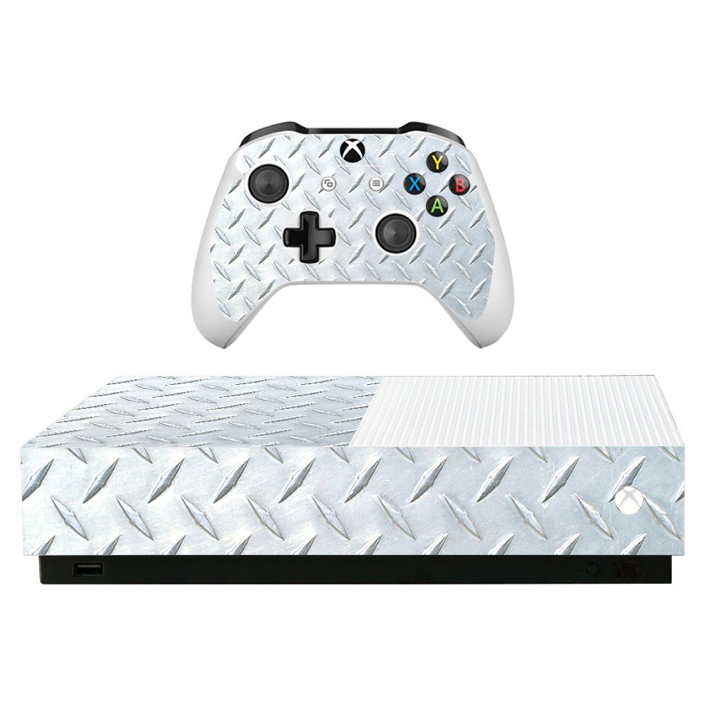 Diamond Plate Skin For Microsoft Xbox One S All-Digital Edition ...