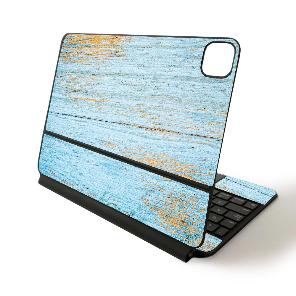 Distressed Wood Skin For Apple Magic Keyboard for iPad Pro 11-inch ...