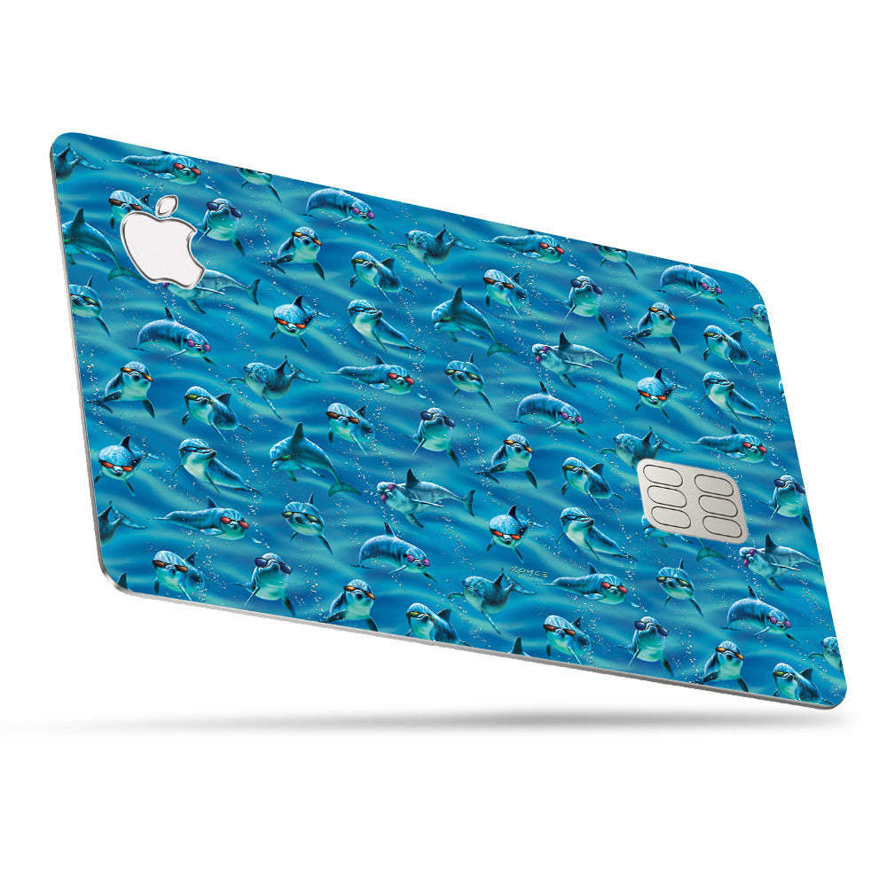 Dolphin Gang Skin For Apple Card — MightySkins