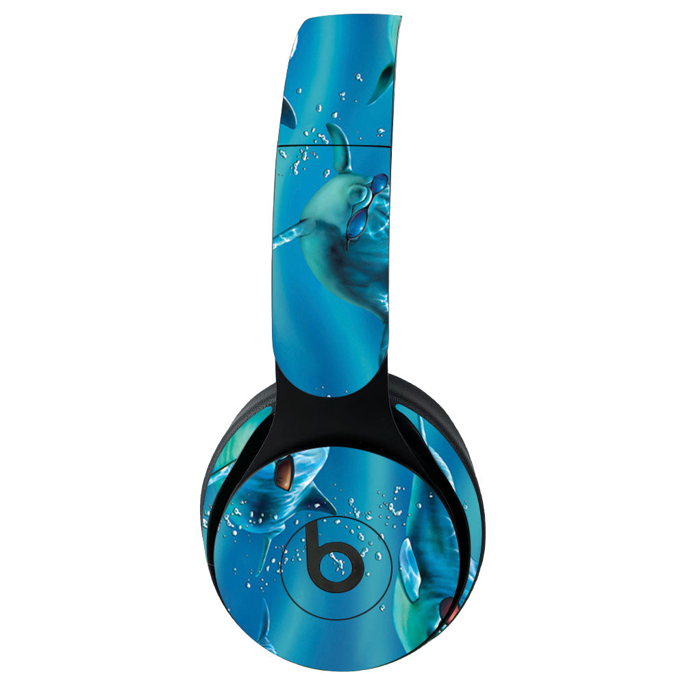 Dolphin Gang Skin For Beats Solo Pro Wireless Headphones — MightySkins