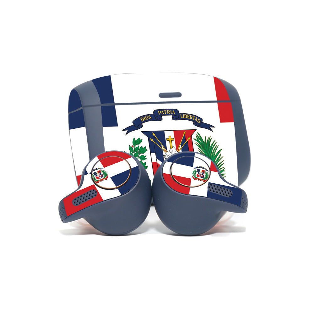Dominican Flag Skin For Jabra Elite Active 65T — MightySkins