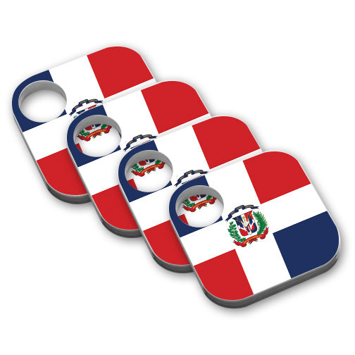 Dominican Flag Skin For Tile Key Finder (4 Pack of Skins) — MightySkins