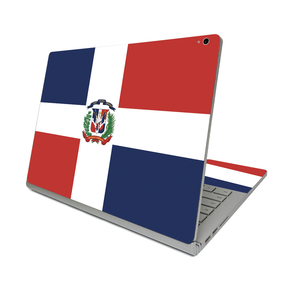 Dominican Flag Skin For Surface Book 3 13.5" (2020) — MightySkins