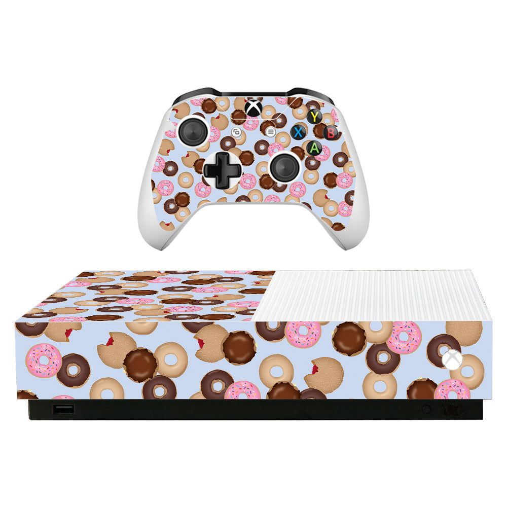 Donut Binge Skin For Microsoft Xbox One S All-Digital Edition — MightySkins