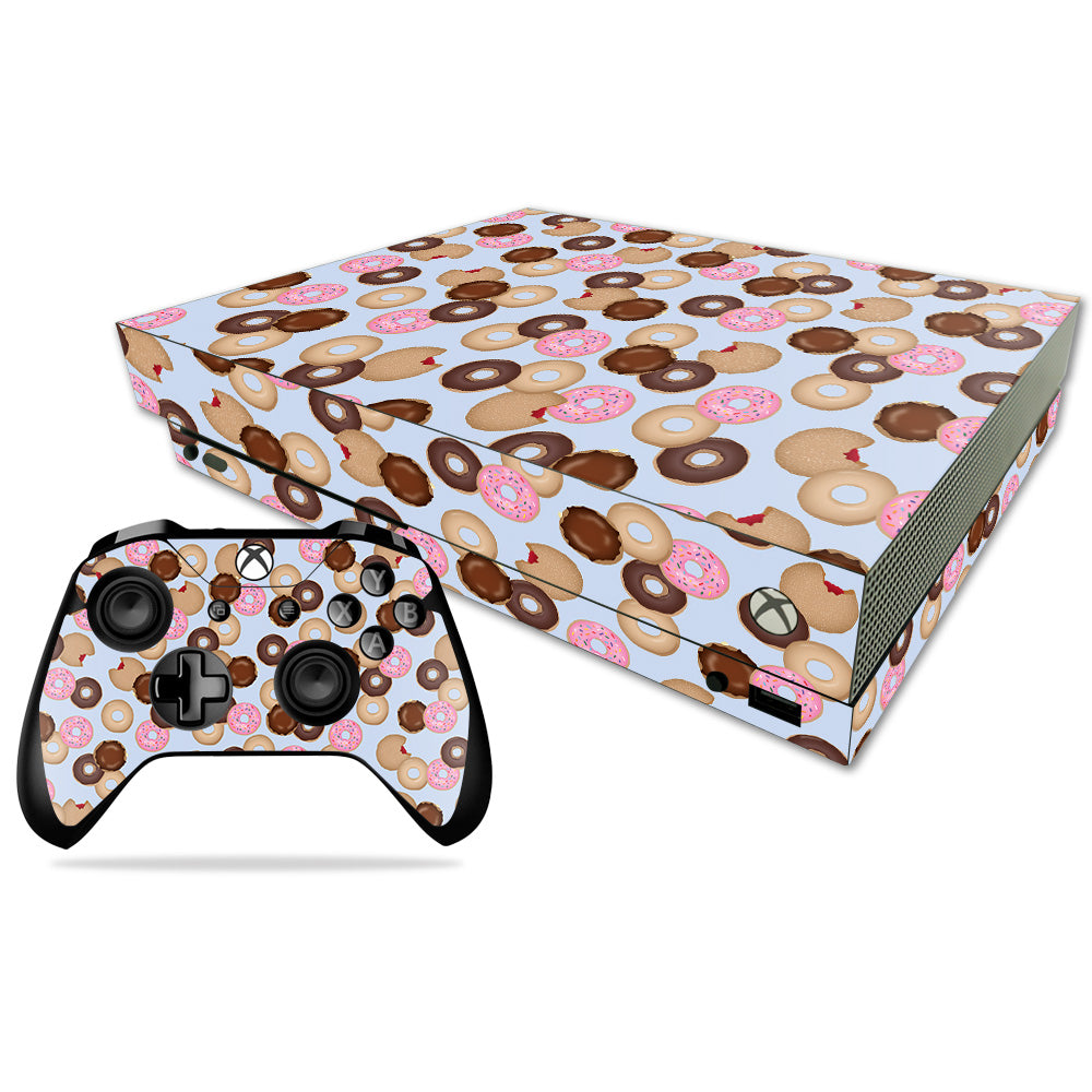 Donut Binge Skin For Microsoft Xbox One X — MightySkins