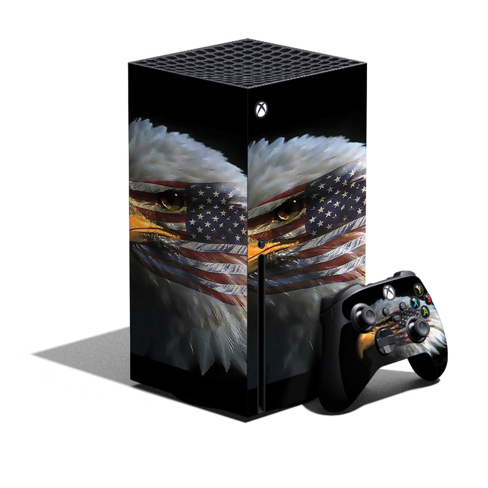 Eagle Eye Skin For Microsoft XBOX Series X Bundle — MightySkins